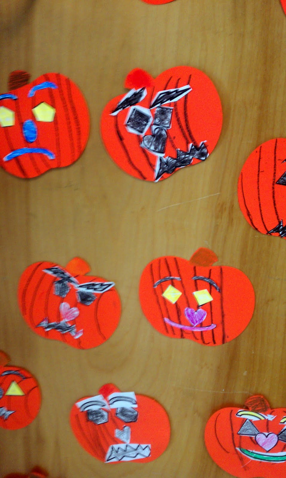 tattling to the teacher: Jack-O-Lantern Glyph for Fun!!