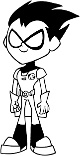 Stampa e colora: Teen Titans Go - disegno da colorare