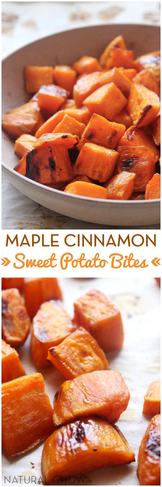 Cinnamon Maple Sweet Potato Bites Recipe - Girls Dishes