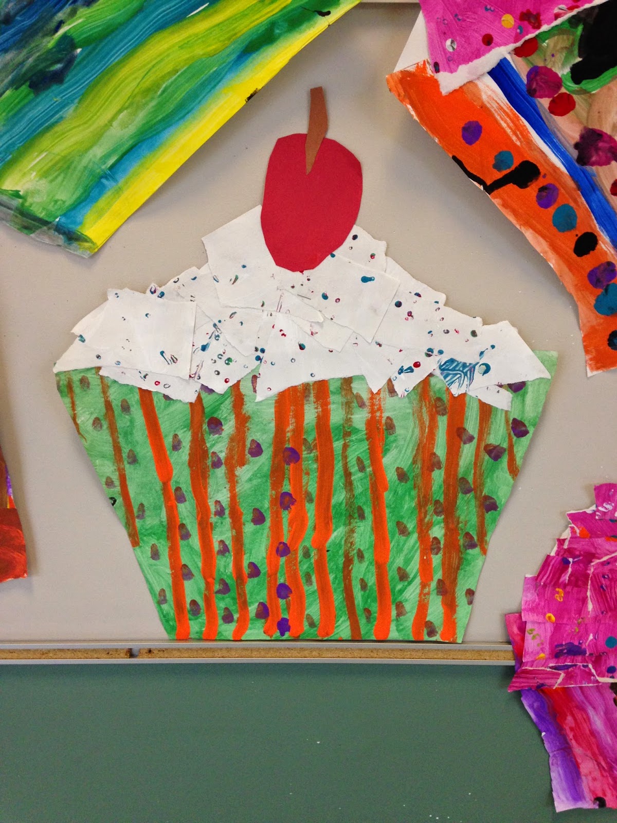 Ms. Shook Land: Wayne Thiebaud Cupcakes