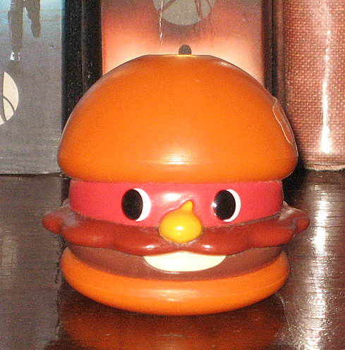 Percy's Fast Food Toy Stories : Mascot - MOS Burger