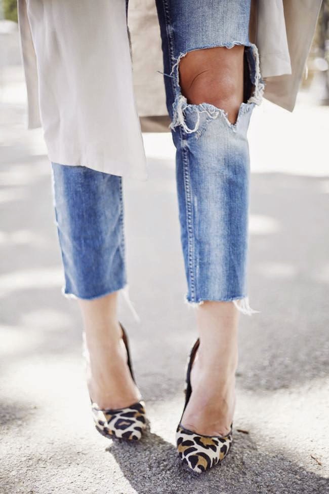 Destroyed jeans: tan rotos como deseados - Entre zapatos, carteras y ...