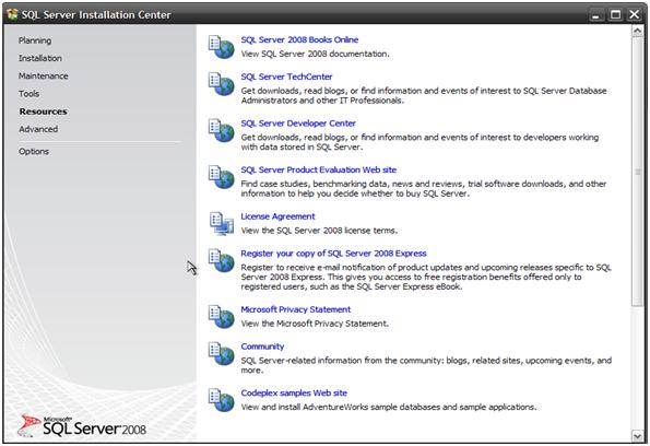 Configuración e Instalación de SQL Server 2008