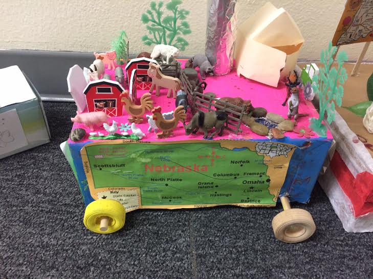 aMANESing Fifth Grade!!!: State Parade Floats