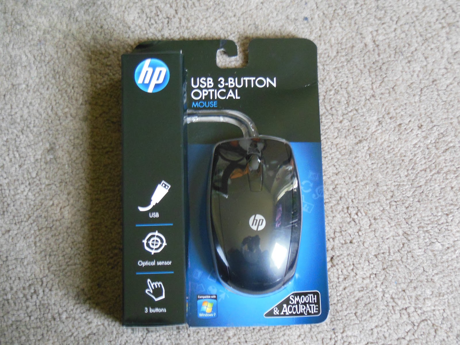 HP 3 - Button Mouse Review