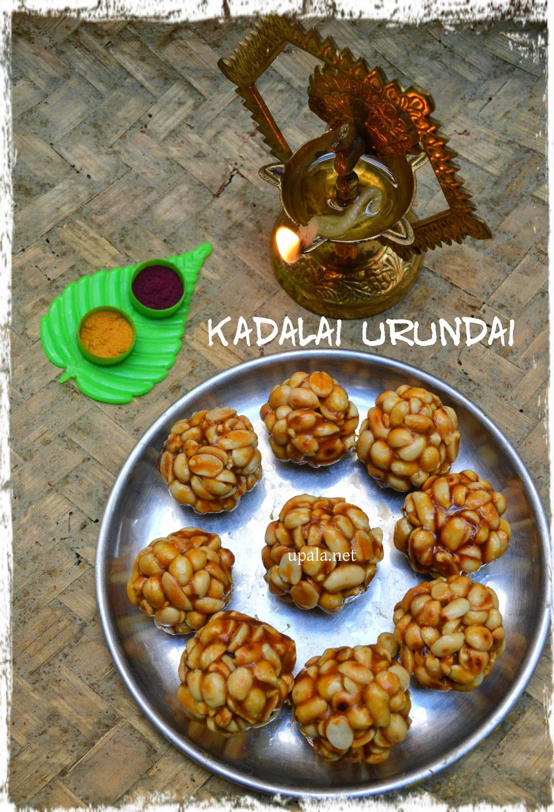 Upala: Kadalai urundai/Peanut Balls
