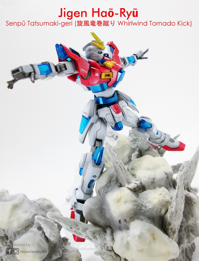 Custom Build: HGBF 1/144 Try Burning Gundam