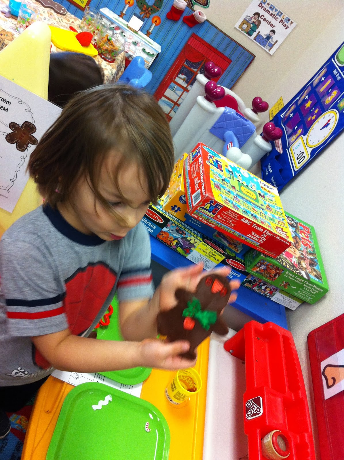 Gingerbread -Science Center - The Five Senses | Ms.Vonda's Pre-K at All ...