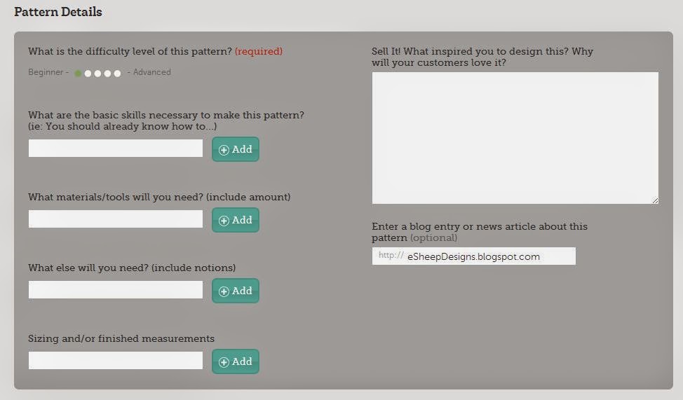 eSheep Designs: Selling Sewing Patterns on Craftsy