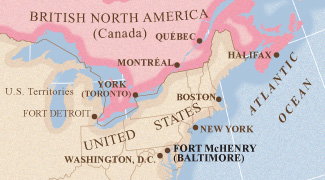 LES FIGS DE SYL.: UK vs USA: 1814, la bataille de North point.