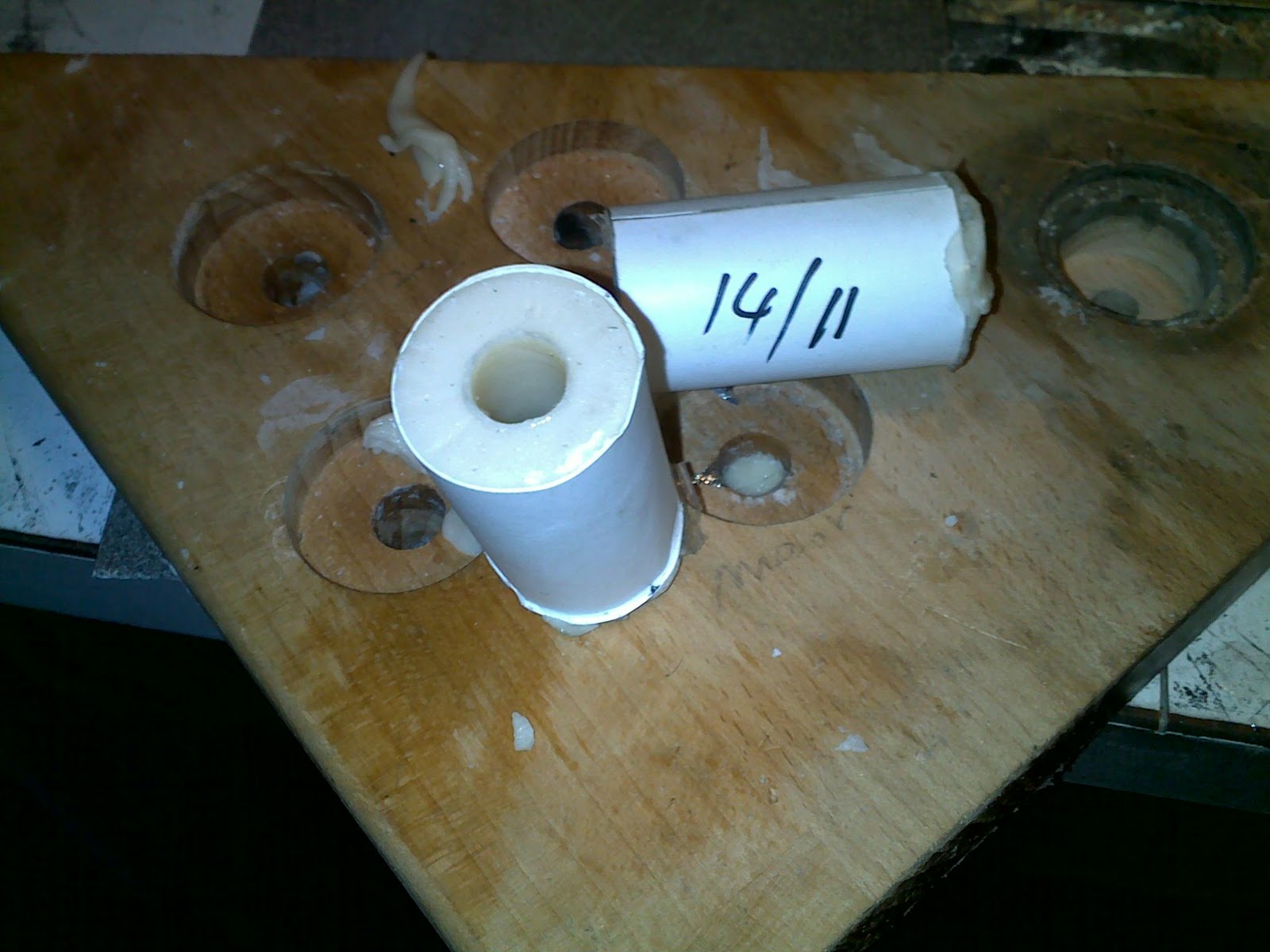 Sugar Rocket 69: Fabrication du combustible (BATES Grains)