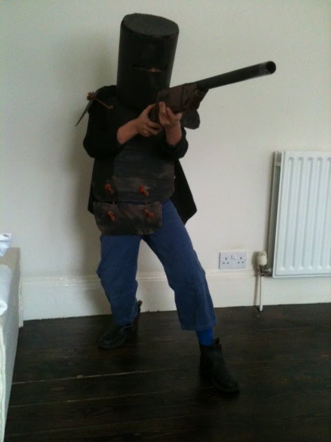 roshan information blog: My Ned Kelly costume for book day