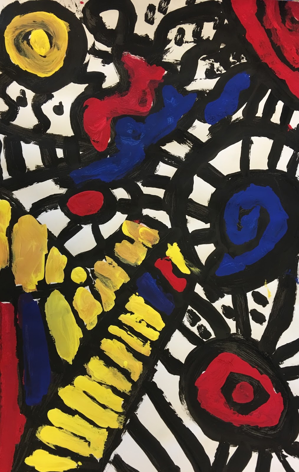 Art Room Blog: Primary Colors in Art by 1st Grade...