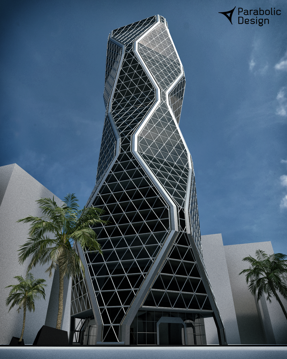 Parametric Study of Hangzhou Tower | Parabolic Design