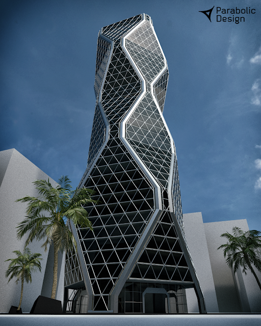 Parametric Study of Hangzhou Tower | Parabolic Design