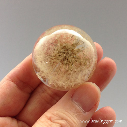 Dandelion Clock in Resin : 11 Steps - Instructables