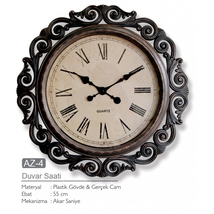 Butik Ürünler: DEKORATİF YENİ MODEL DUVAR SAATİ