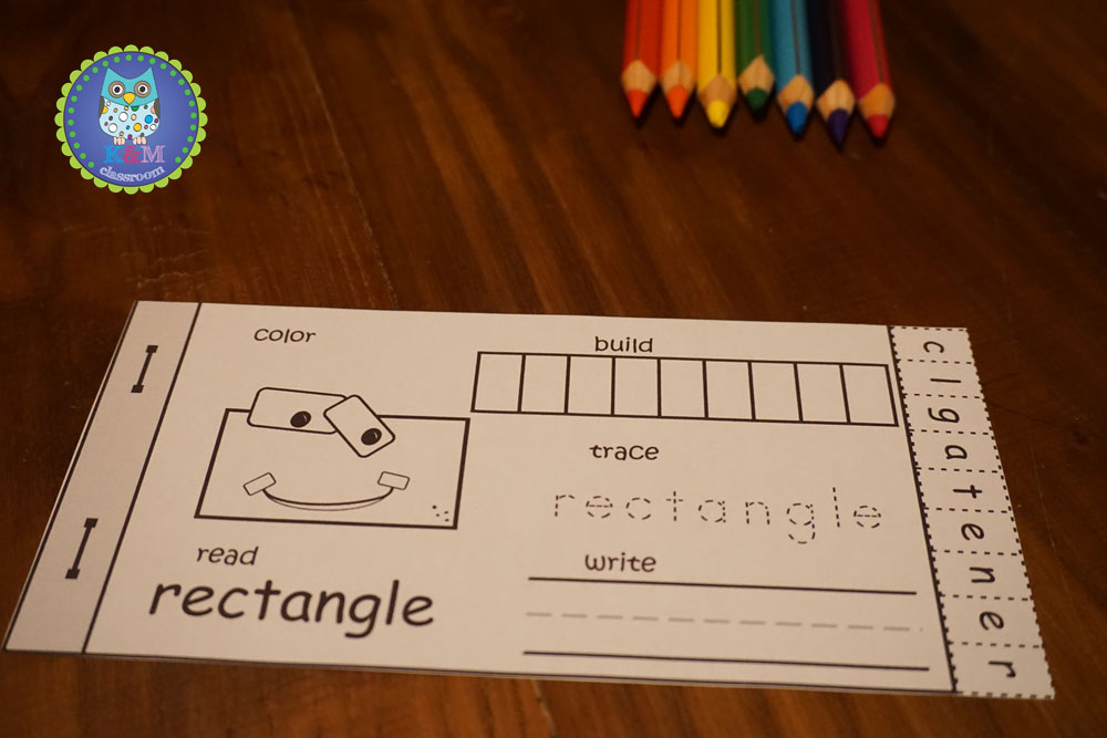 KM Classroom: 2D Shapes Flip Book