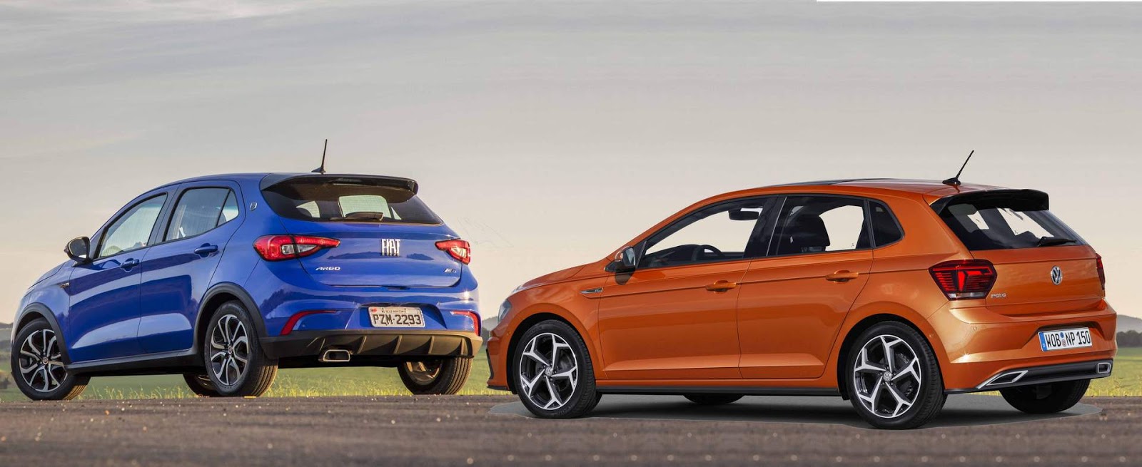 VW Polo vence o primeiro comparativo contra o Fiat Argo