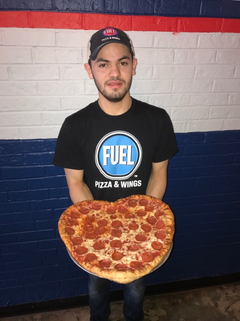 Fuel Pizza & Wings Offers Heart-Shaped Pizzas for Valentine's Day - DC ...