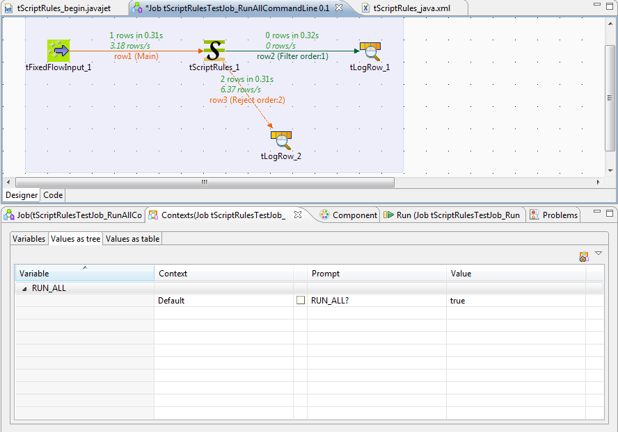 Bekwam Blog: DYNAMIC_SETTINGS in Talend Open Studio Custom Components