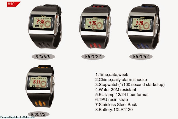 Relojes Digitales: iTaiTek: hay que ver lo que hacen estos chinos
