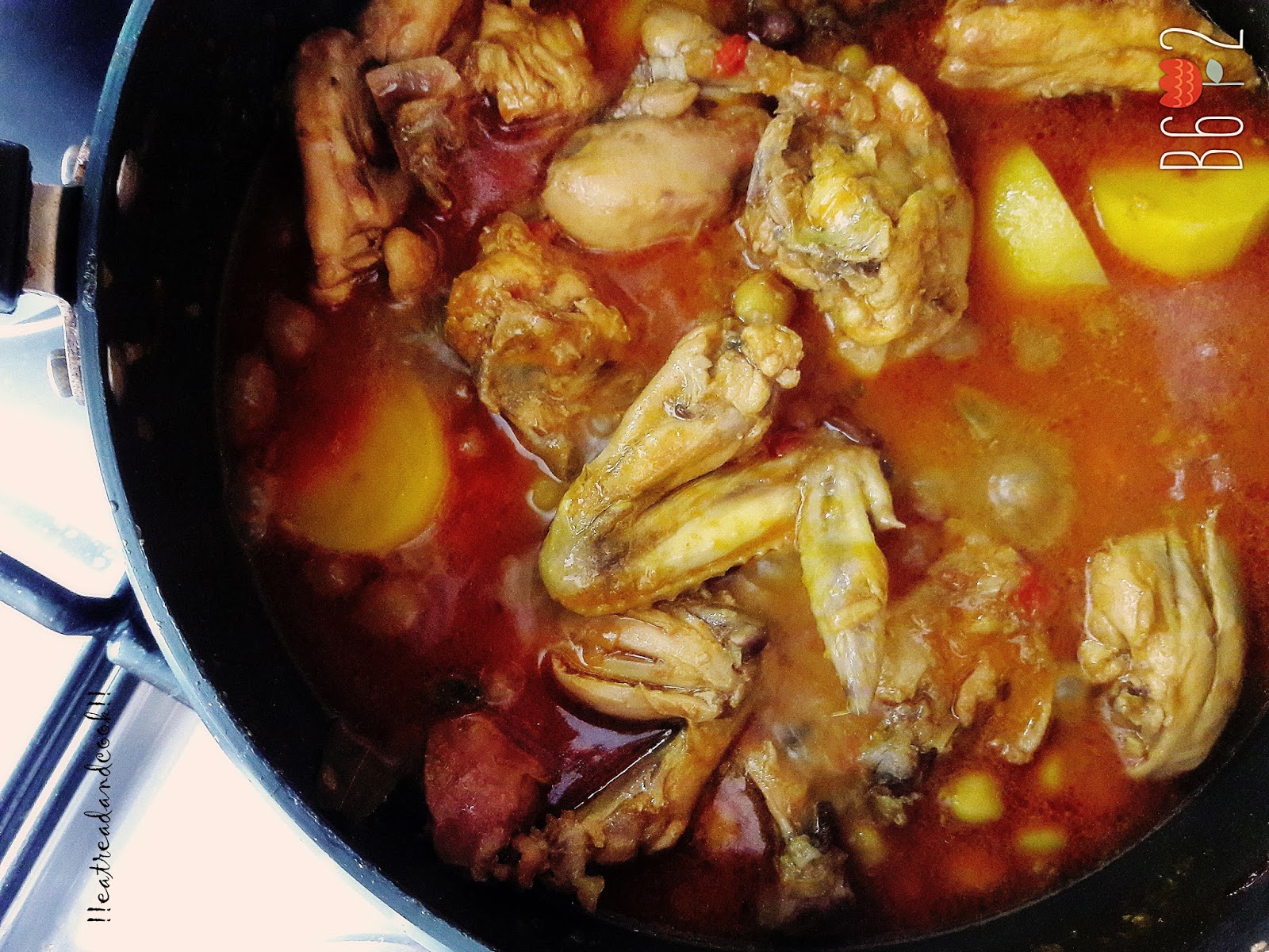 Murgh Chole / Chicken Curry with Chickpeas