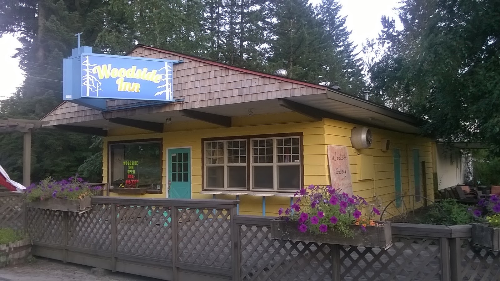 SURVIVAL AND BUSHCRAFT TECHNIQUES, "DOWN NOT OUT".: Woodside Inn,