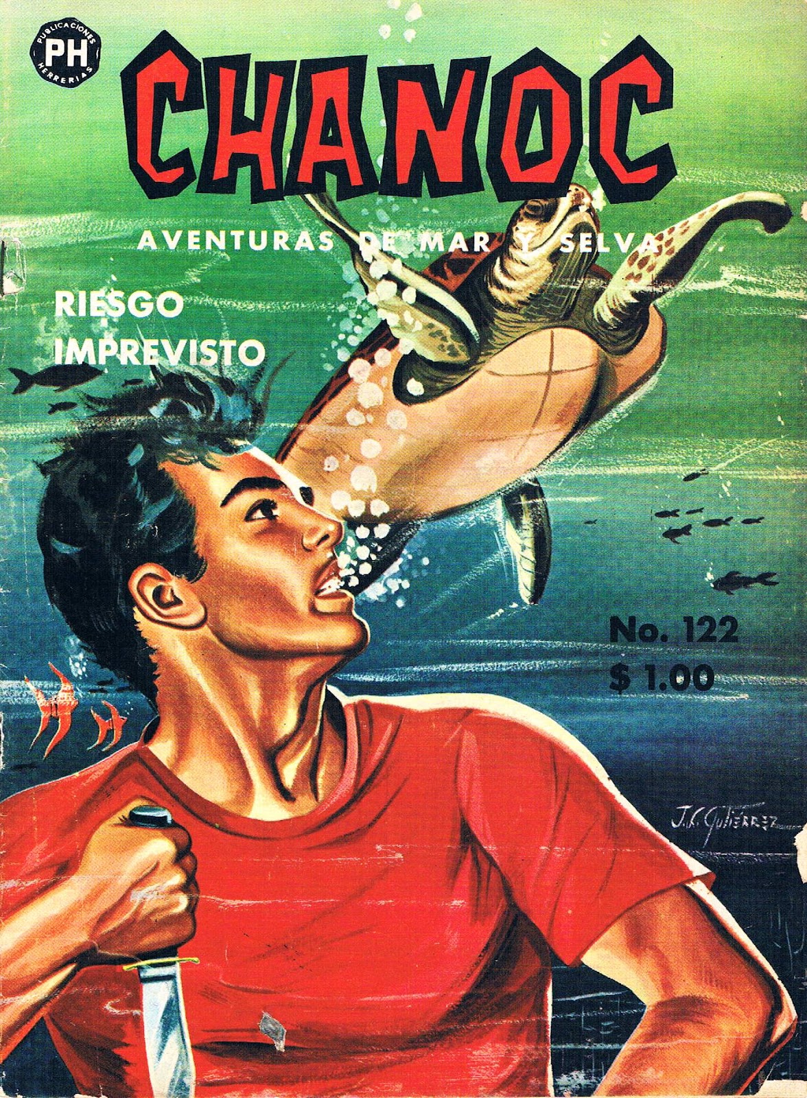 Mexico Comic Aventuras 2: Chanoc - Aventuras de mar y selva (121 al 125)