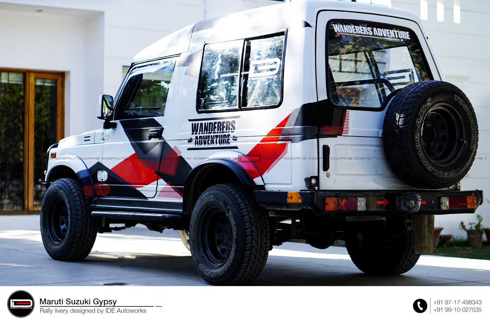 Rally Team Livery: Maruti Gypsy | IDE Autoworks