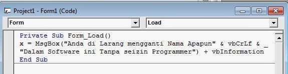 Membuat Teks Loading Pada Visual Basic 6.0 ~ Aneka Tutorial Pemrograman