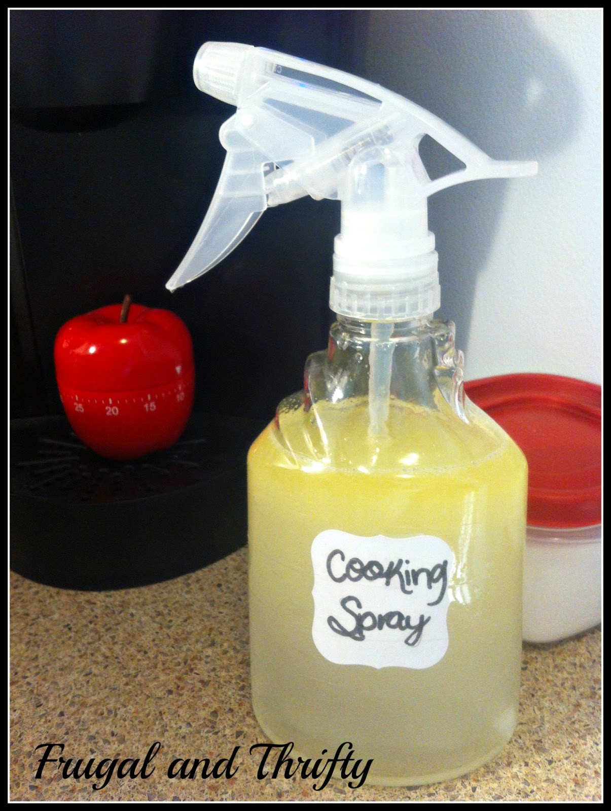 Frugal & Thrifty : Make Your Own Cooking Spray