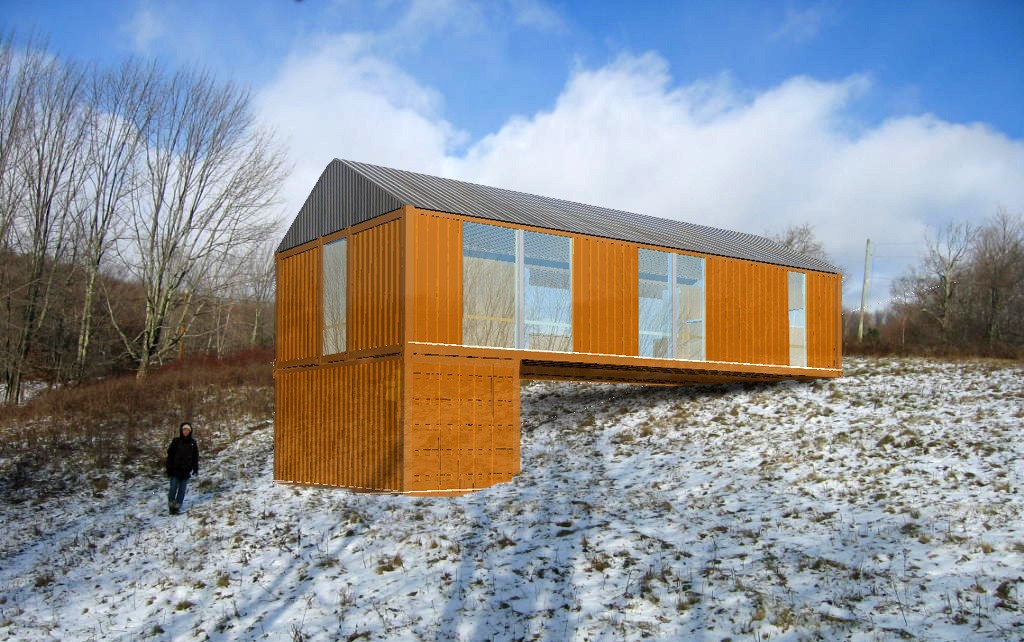 에너지: 컨테이너 하우스