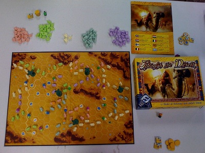 Through the Desert Review | Board Game Reviews by Josh