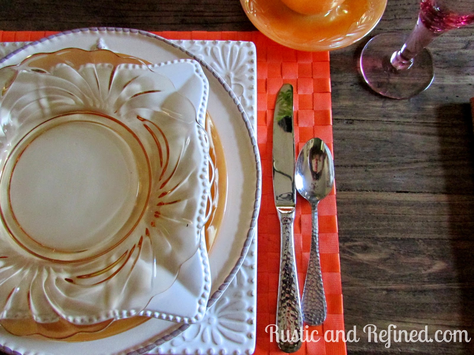 Summer Breakfast Tablescape | Rustic & Refined