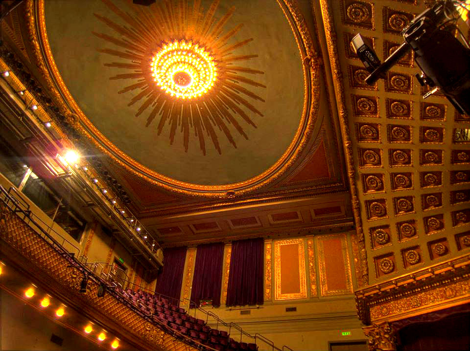San Francisco Theatres: The Geary / Toni Rembe Theatre: interior