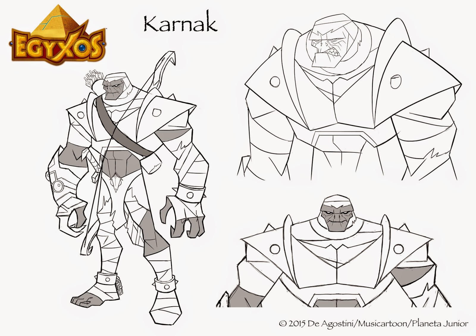 francesco giglio art: Egyxos Character Designer