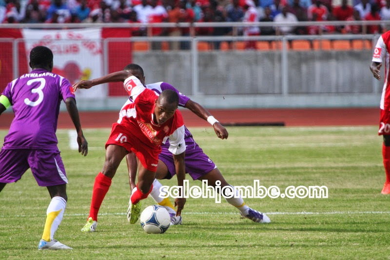 ANGALIA KATIKA PICHA 'VITA' KATI YA SIMBA NA MBEYA CITY LEO - SALEH JEMBE