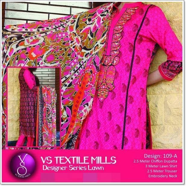 VS Textile Mills Summer Lawn Series 2014 | notonlybeauty