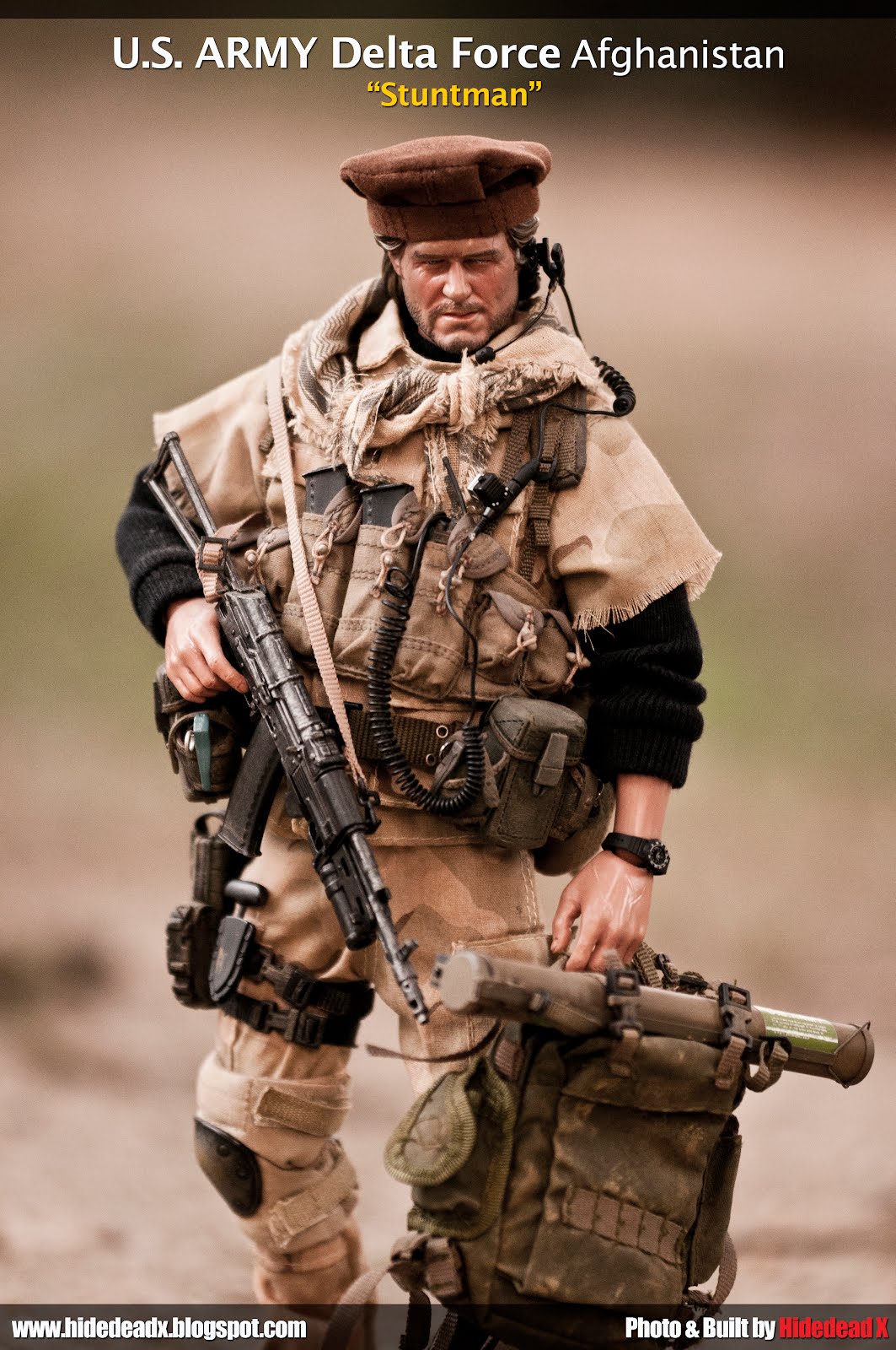 My 1/6 12" Action Figure: U.S. Army Delta force in Afghanistan "Stuntman"