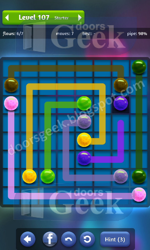 Flow Frenzy [Starter] 8x8 Level 107 ~ Doors Geek