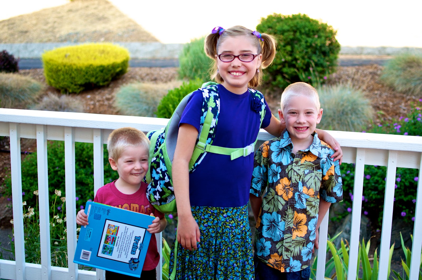 The Hulbert Family: First day of School!!! First day of School!!!