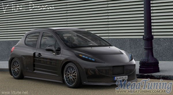 Peugeot 207 Compact Tuning