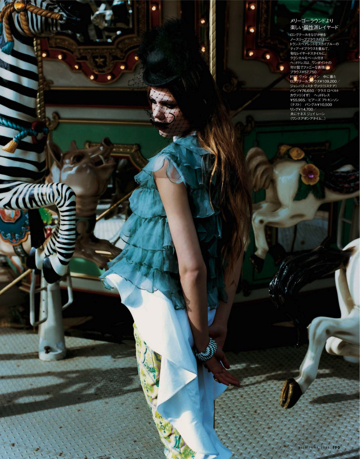 it's show time: inka hoper and neele hoper by yasutomo ebisu for elle ...