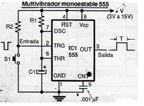 Circuito Integrado 555: FUNCIONAMIENTO