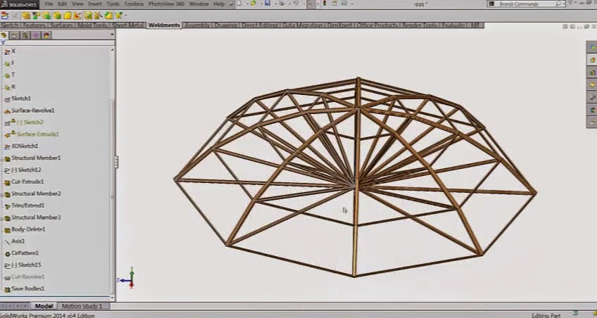 SOLIDWORKS TUTORIALS DOME STRUCTURE DESIGN - SolidWorks Share