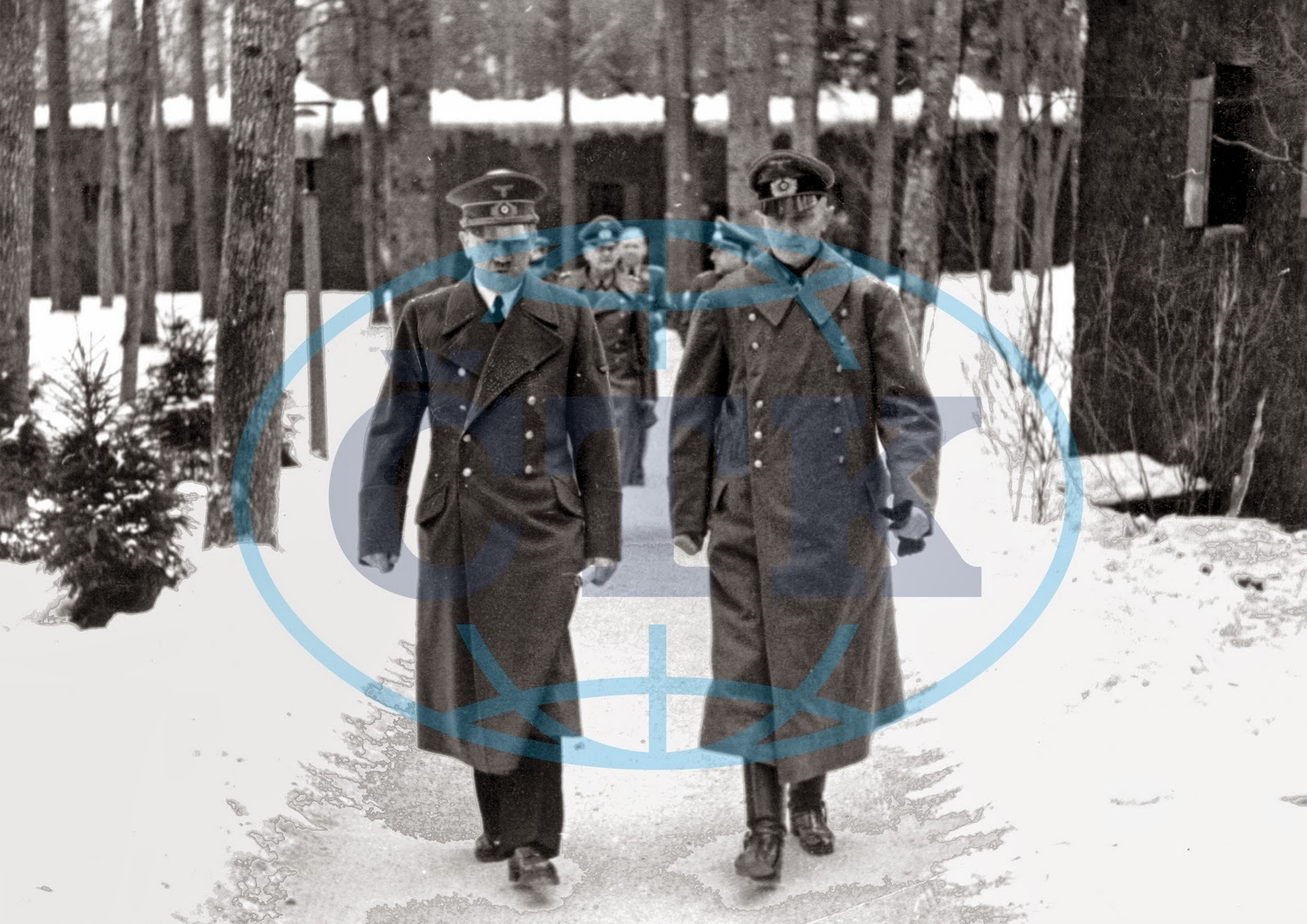 NAZI JERMAN: Foto Adolf Hitler dan Wilhelm Keitel