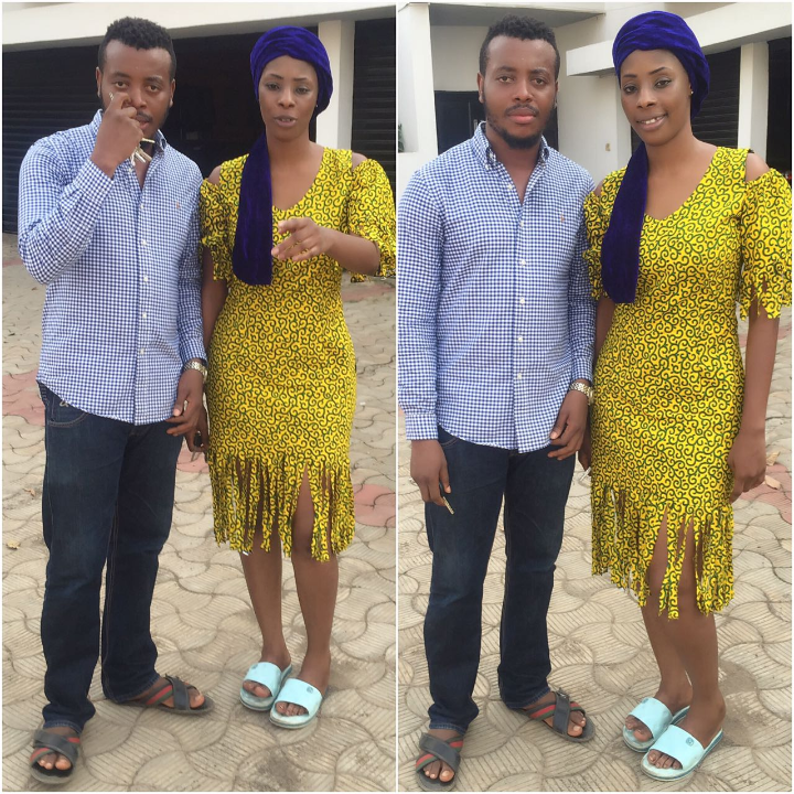 BEHIND THE SCENE PHOTOS OF.. MORILI OROFO .. A NEW MOVIE BY TOLA ...