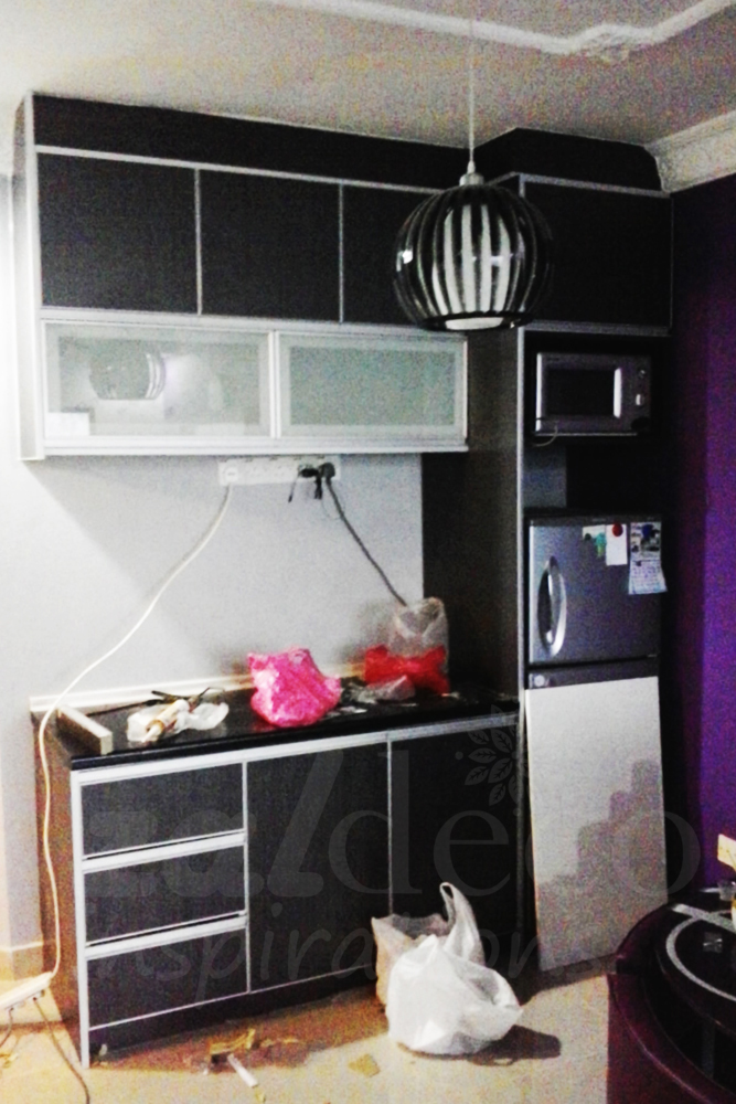 .: Pemasangan Kabinet Dapur Di PPR Kg. Pantai Dalam