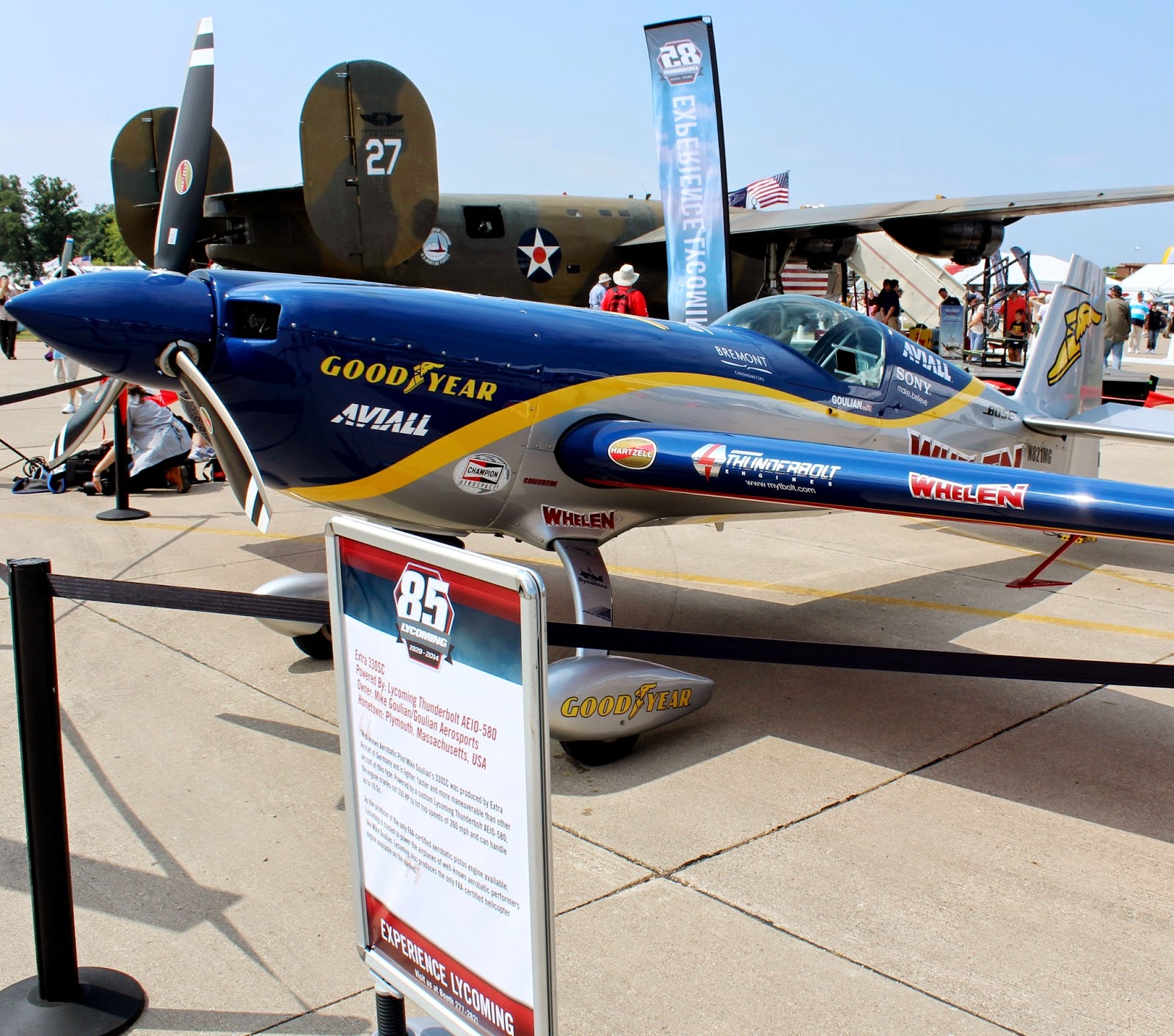 The Aero Experience: EAA AirVenture Oshkosh 2014: Boeing Plaza Aircraft ...